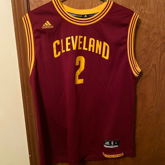 adidas | Shirts | Adidas Kyrie Irving Cavaliers Jersey Size Youth Xl ...